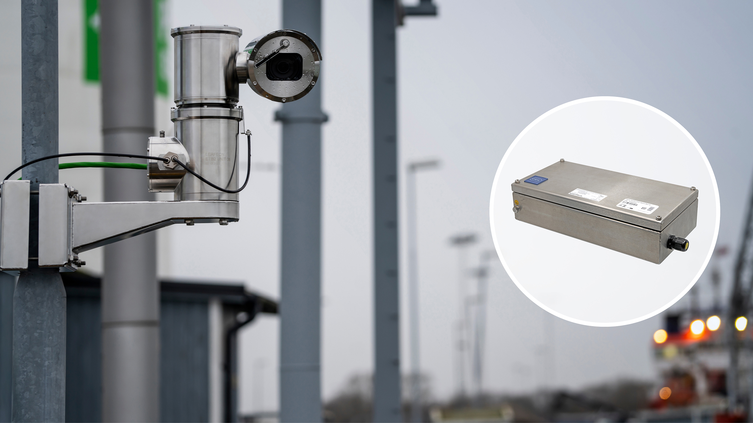 Protect and manage fiber optic cables in hazardous environments | Axis Communications